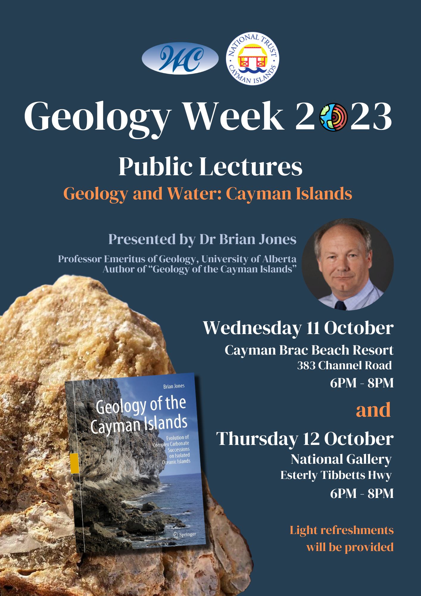 Upcoming Public Lectures: Geology & Water, Presented By Brian Jones ...